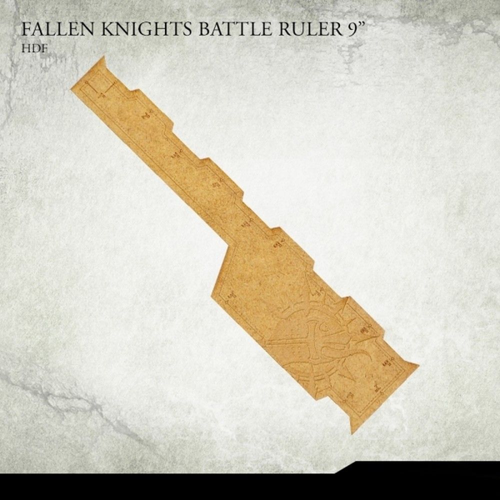 Fallen Knights Battle Ruler 9" - HDF Kromlech KRGA093 | Wayland Games