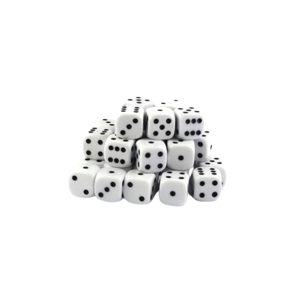 Battle Dice 25x White 12mm Kromlech KRGA097 | Wayland Games
