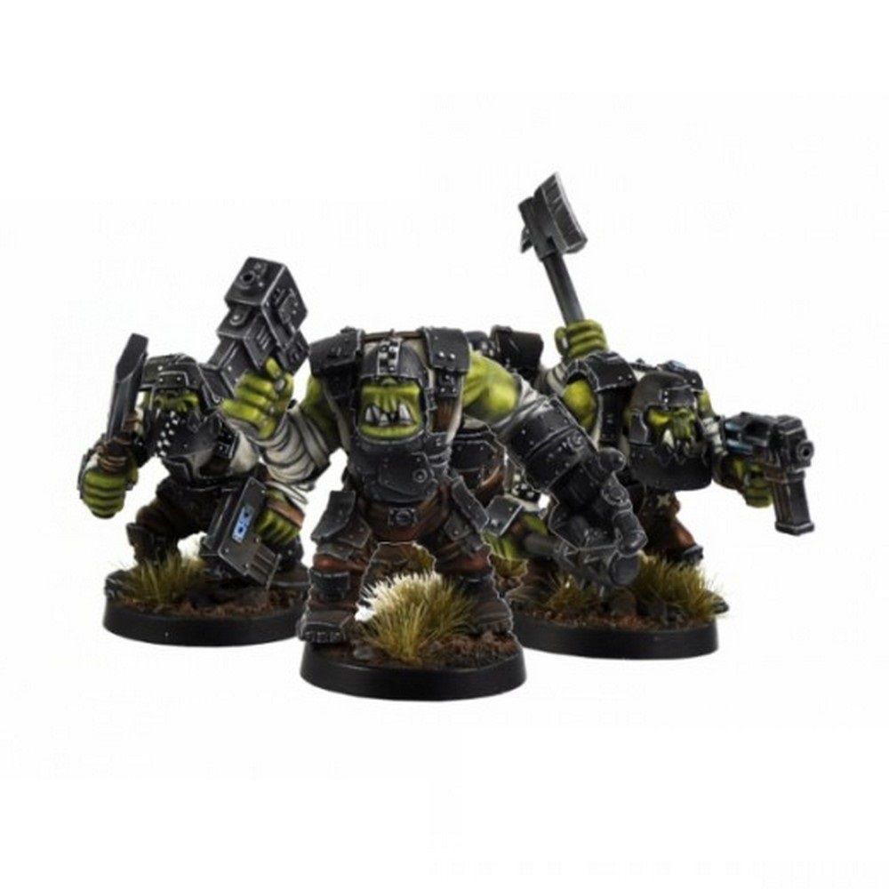 Armoured Orc Assault Squad (10) Kromlech KRM027 | Wayland Games