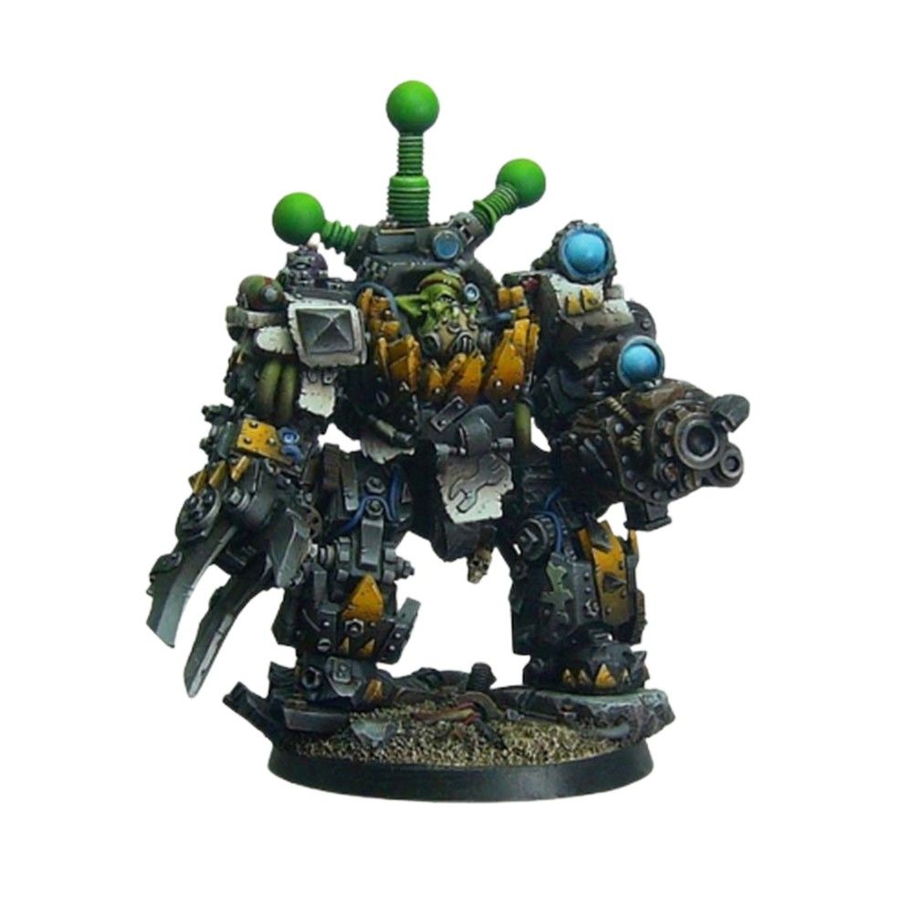 Orc Mech-Boss In Kustom Mecha-Armour Kromlech KRM073 | Wayland Games