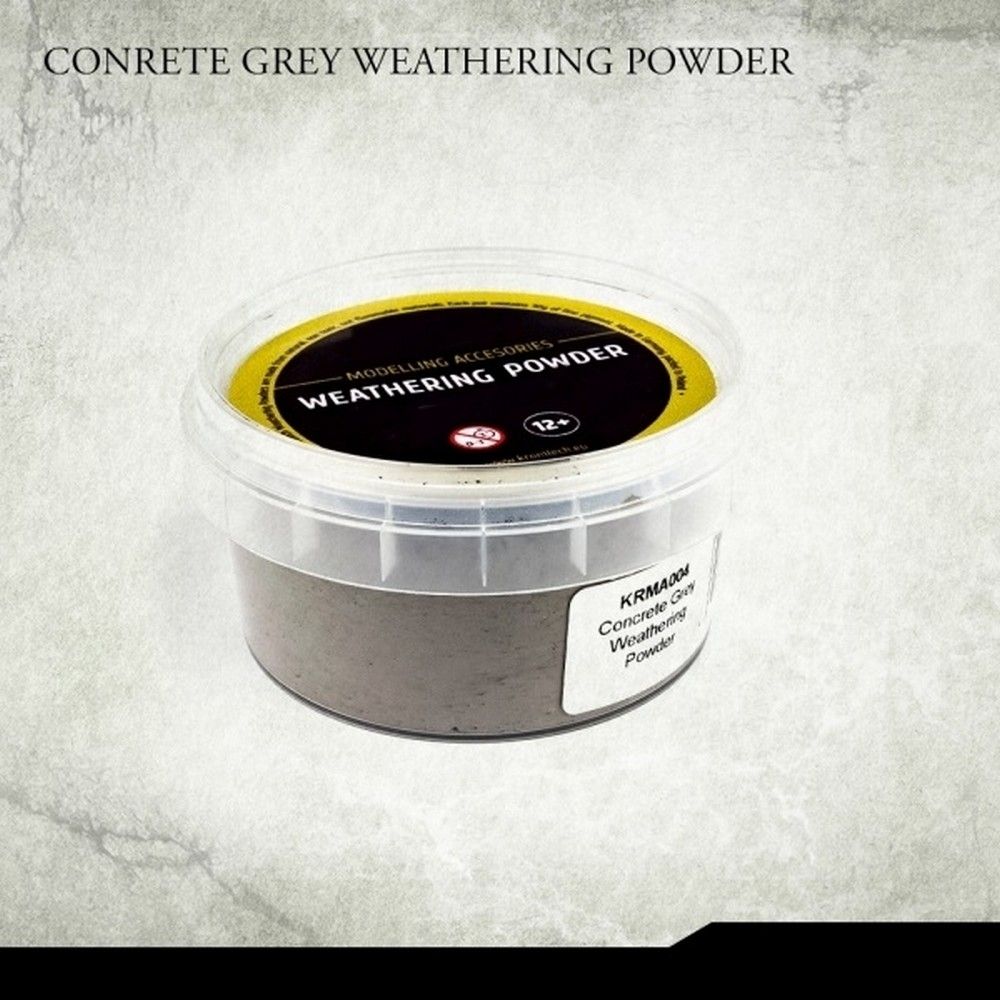 Concrete Grey Weathering Powder Kromlech KRMA004 | Wayland Games