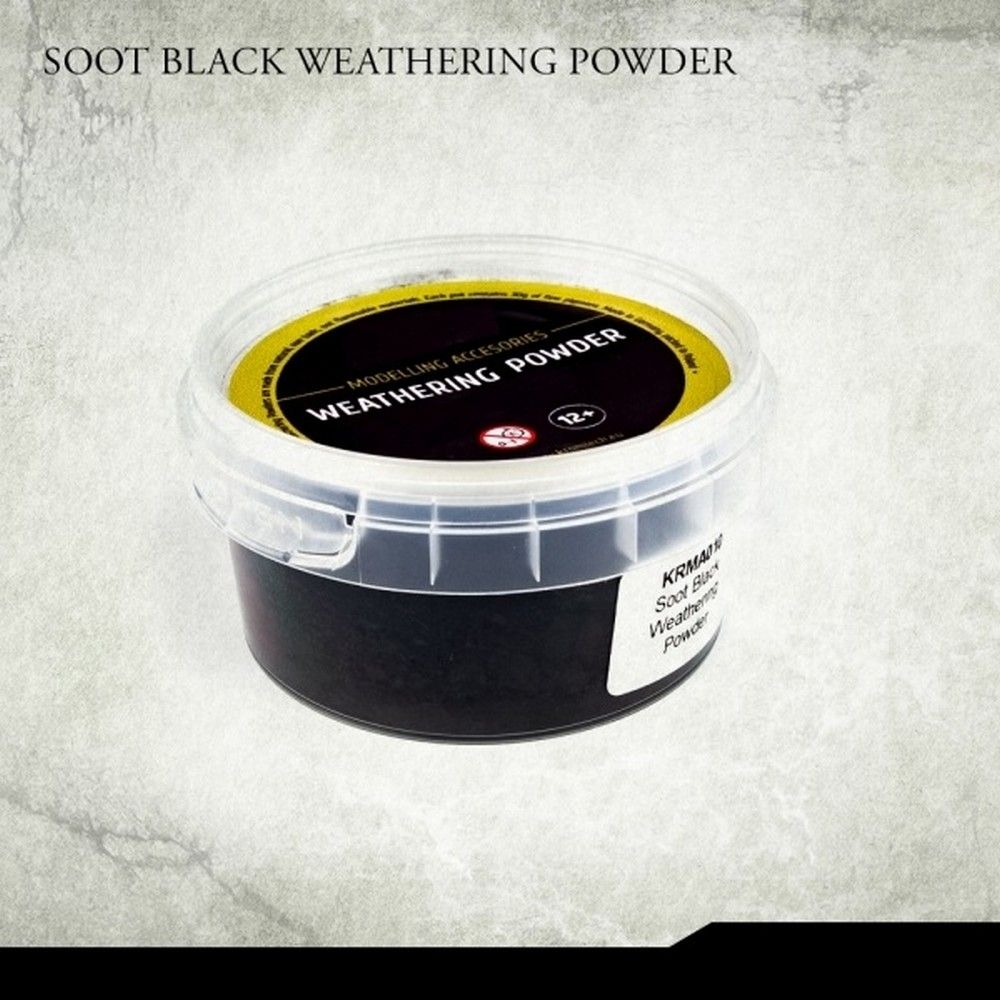 Soot Black Weathering Powder Kromlech KRMA010 | Wayland Games