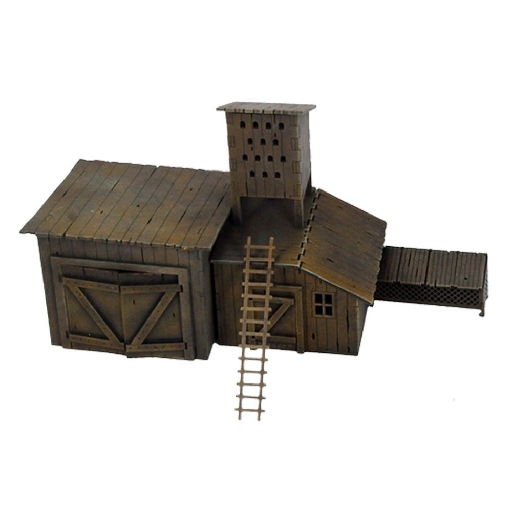 Poland 1939 Wooden Shed With Rabbit Cage And Pigeon House | Wayland Games