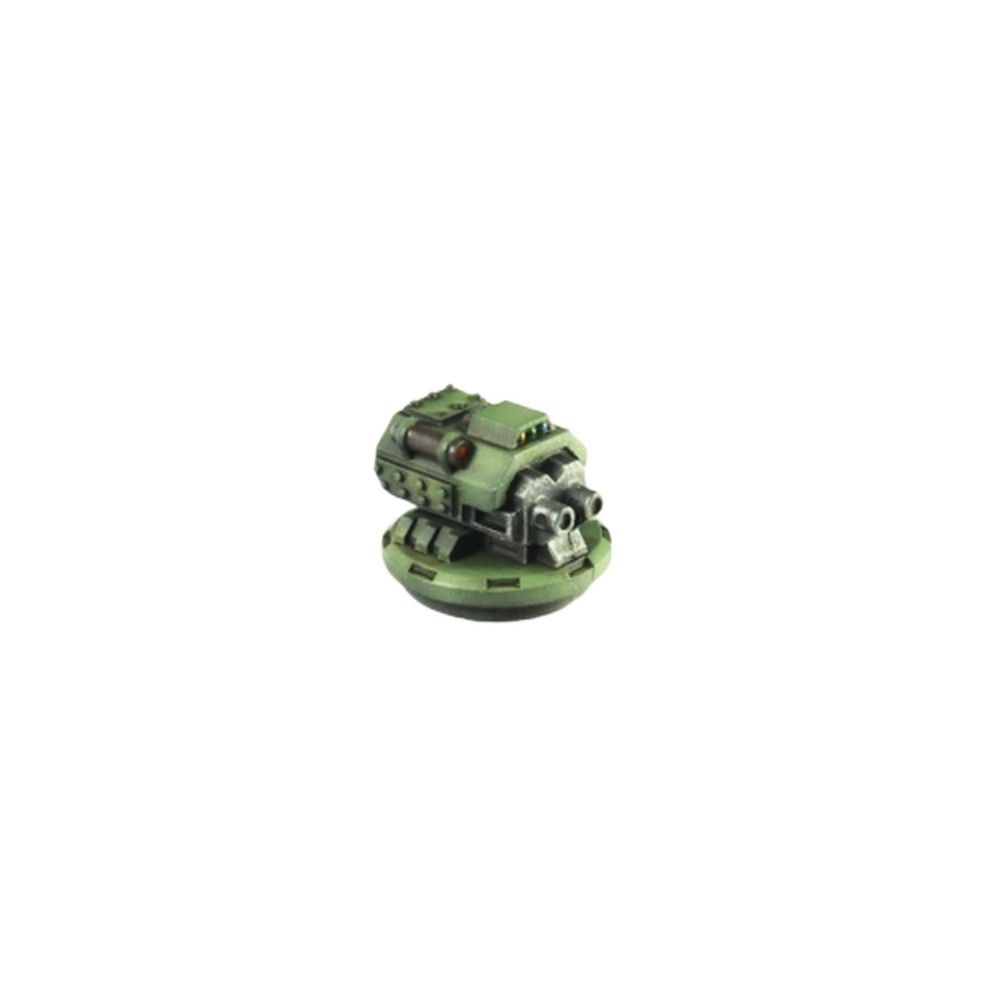 Battle Tank Turret: Twin Thunder Gun Kromlech KRVB084 | Wayland Games