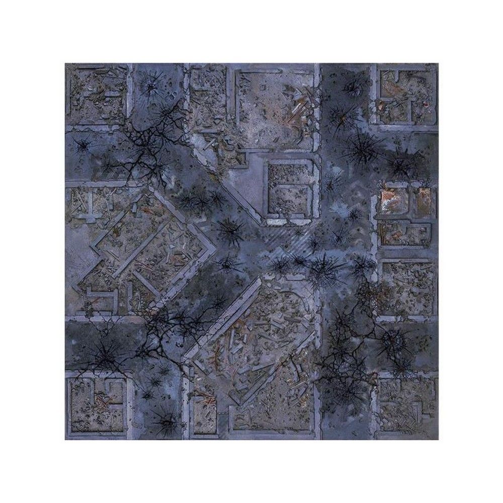 Warzone City 44"x30" Gaming Mat 2.0 Kraken KWG-CP-64 | Wayland Games