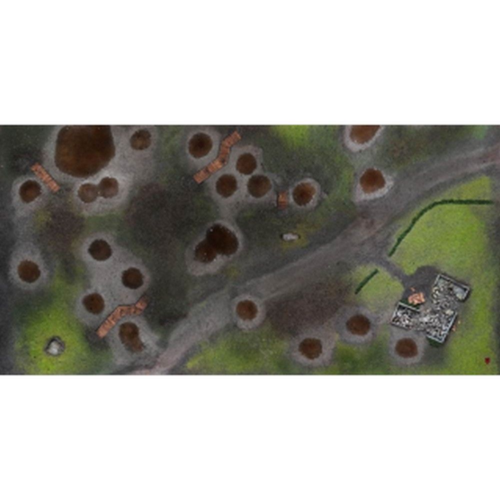 Battlefield 44"x30" Gaming Mat 2.0 Kraken KWG-CP-5 | Wayland Games