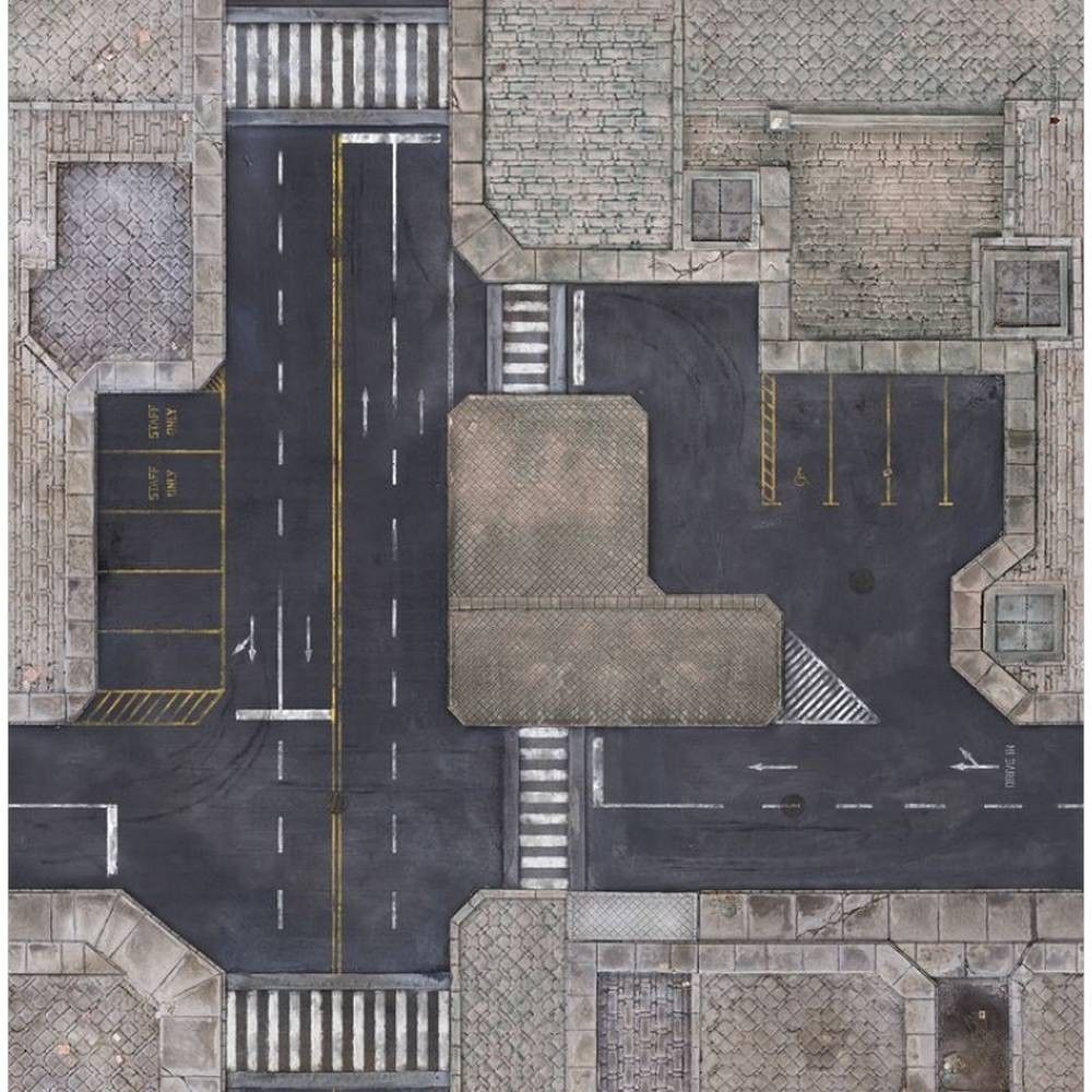 Urban Zone 4x4 Mousepad Gaming Mat Kraken KWG-44-63 | Wayland Games