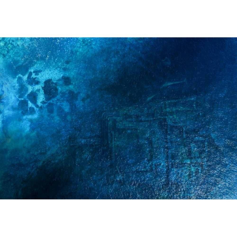 Deep Blue 3x3 Mousepad Gaming Mat Kraken KWG-33-13 | Wayland Games