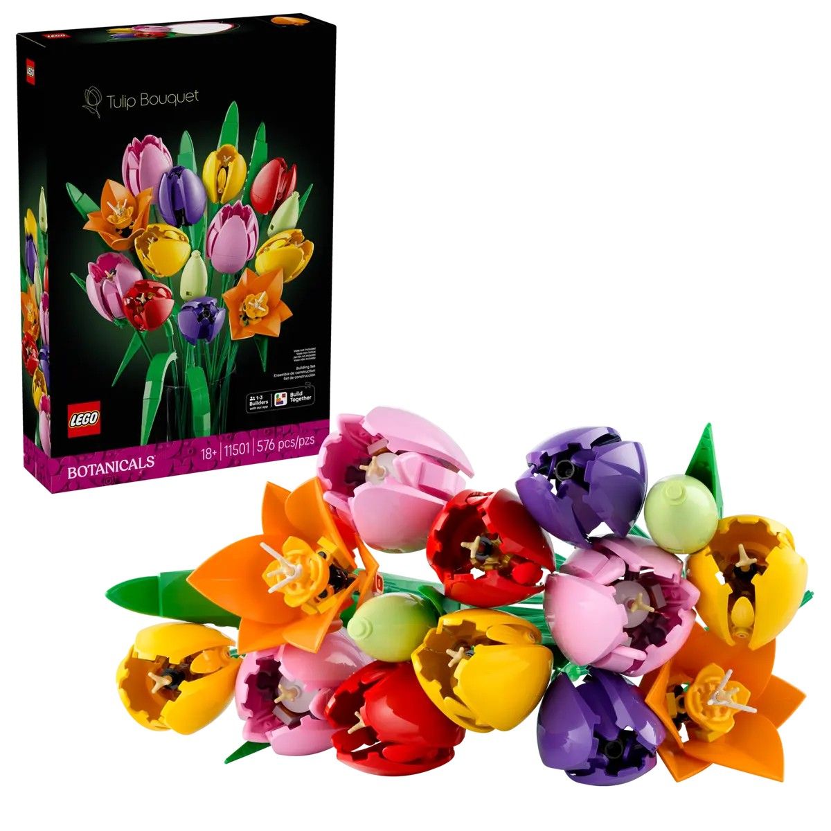 Tulip Bouquet LEGO Botanical Collection 11501 | Wayland Games