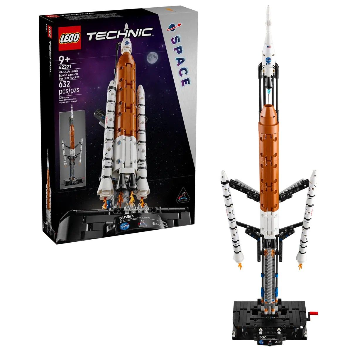NASA Artemis Space Launch System Rocket LEGO Technic 42221 | Wayland Games