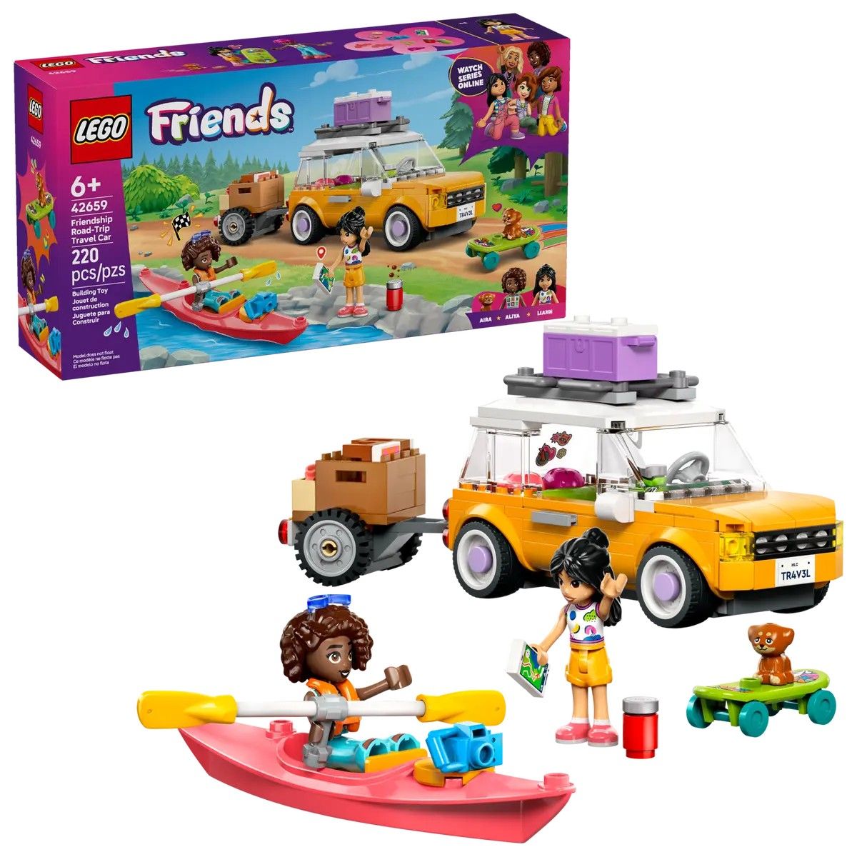 Friendship Road-Trip Travel Car LEGO Friends 42659 | Wayland Games