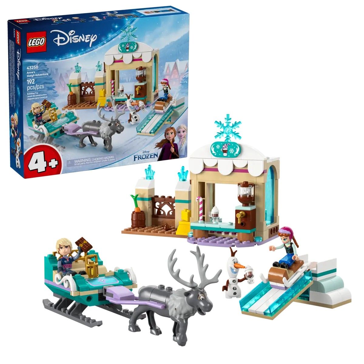 Anna's Sleigh Adventure LEGO Disney 43256 | Wayland Games