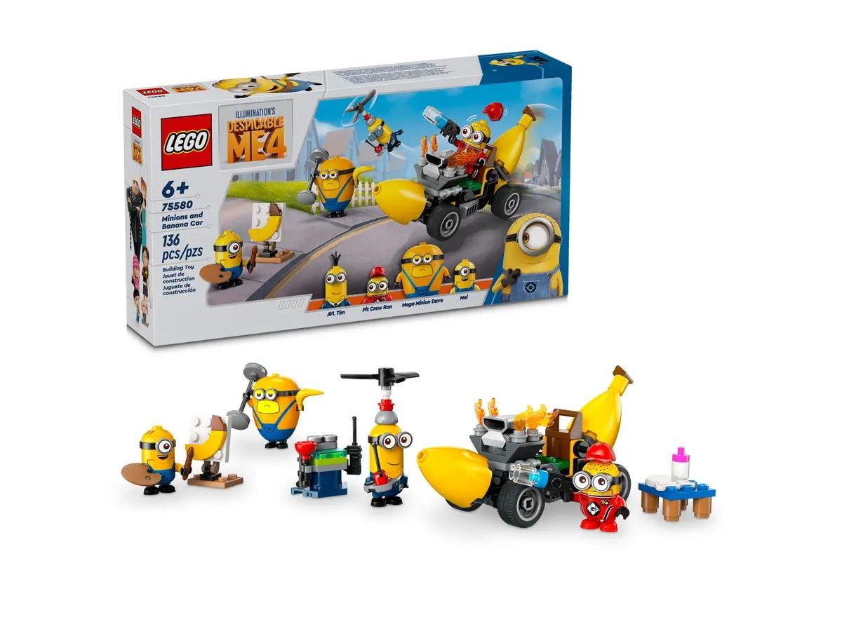 Minions and Banana Car LEGO Minions 75580 | Wayland Games