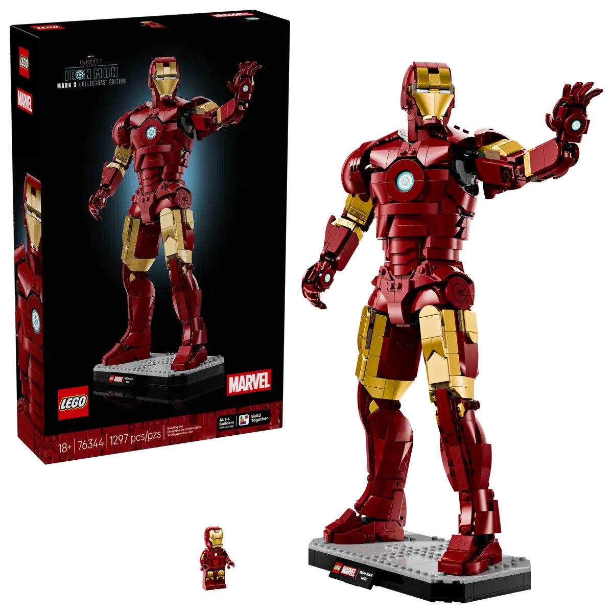 Iron Man Mark 3 Collectors' Edition LEGO Marvel 76344 | Wayland Games