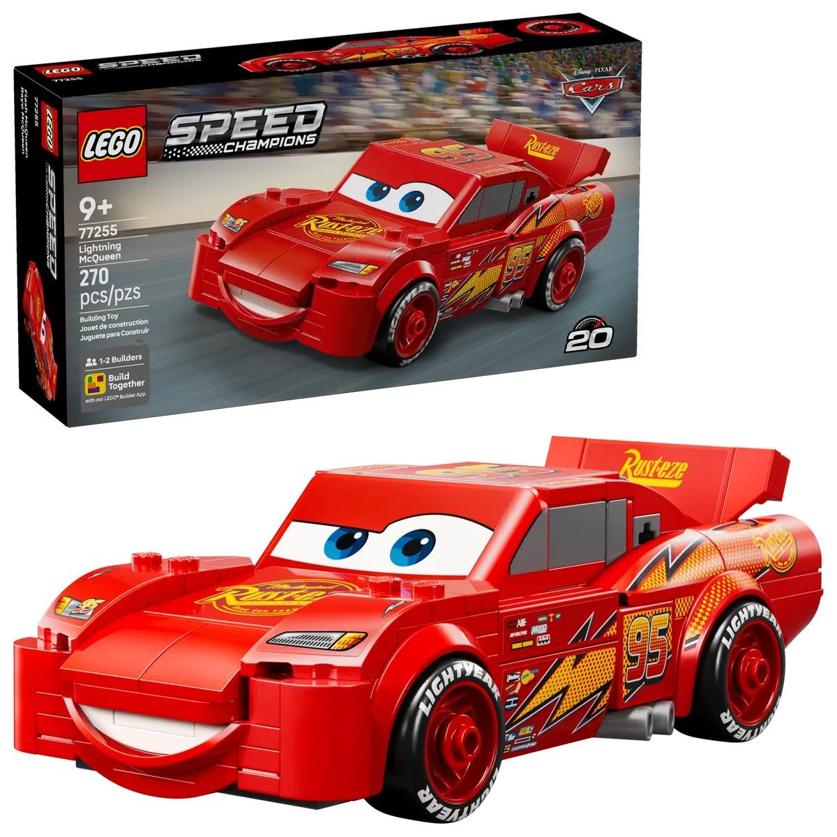Lightning McQueen LEGO Speed Champions 77255 | Wayland Games