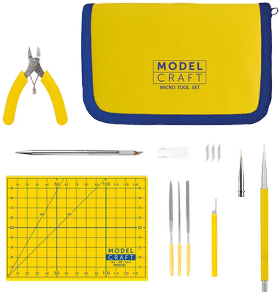 ModelCraft Micro Tool Set Model Craft MC-PTK1000 | Wayland Games