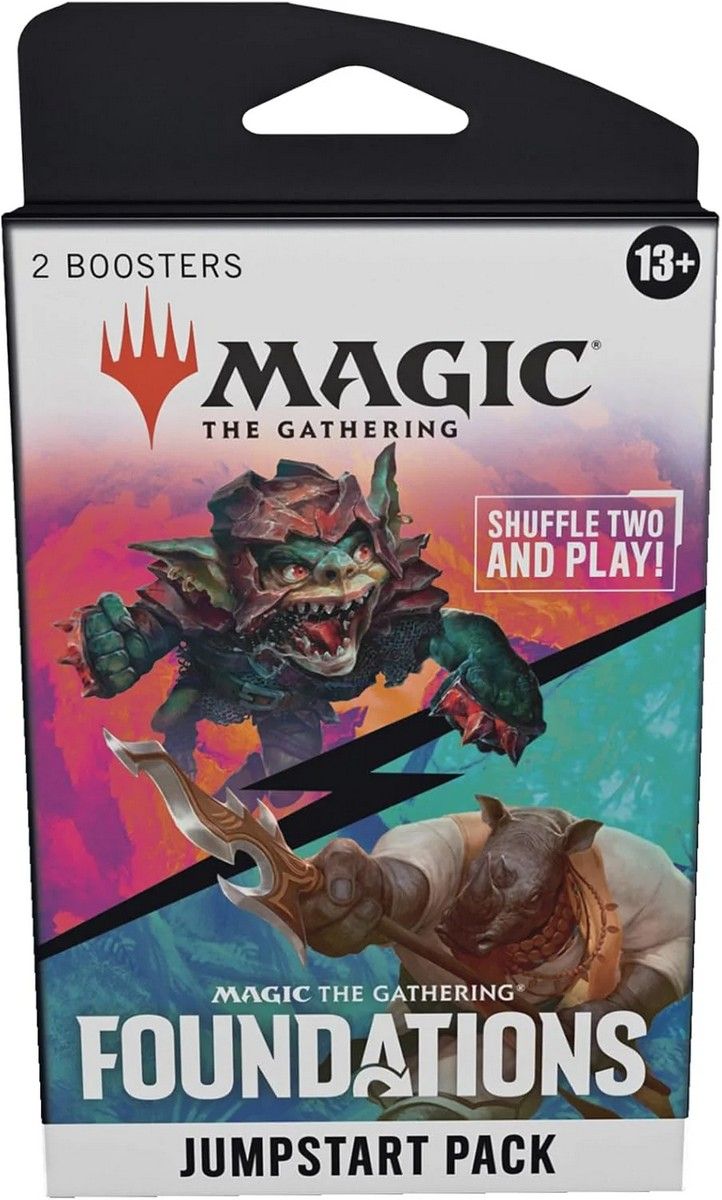 MTG: Foundations - Two Booster Jumpstart Pack Wizards of the Coast ...