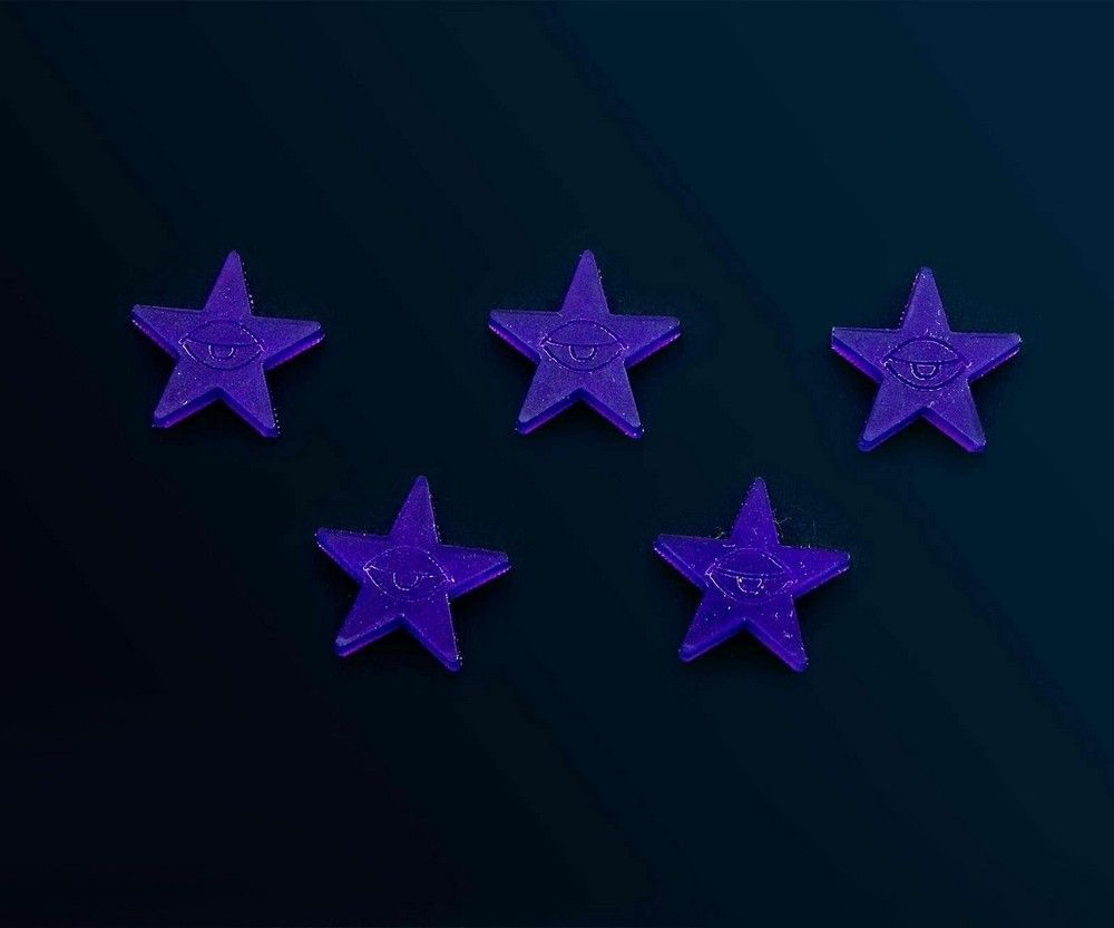 Evil Eye Token (5 Units) Custom Meeple CU00500TK | Wayland Games