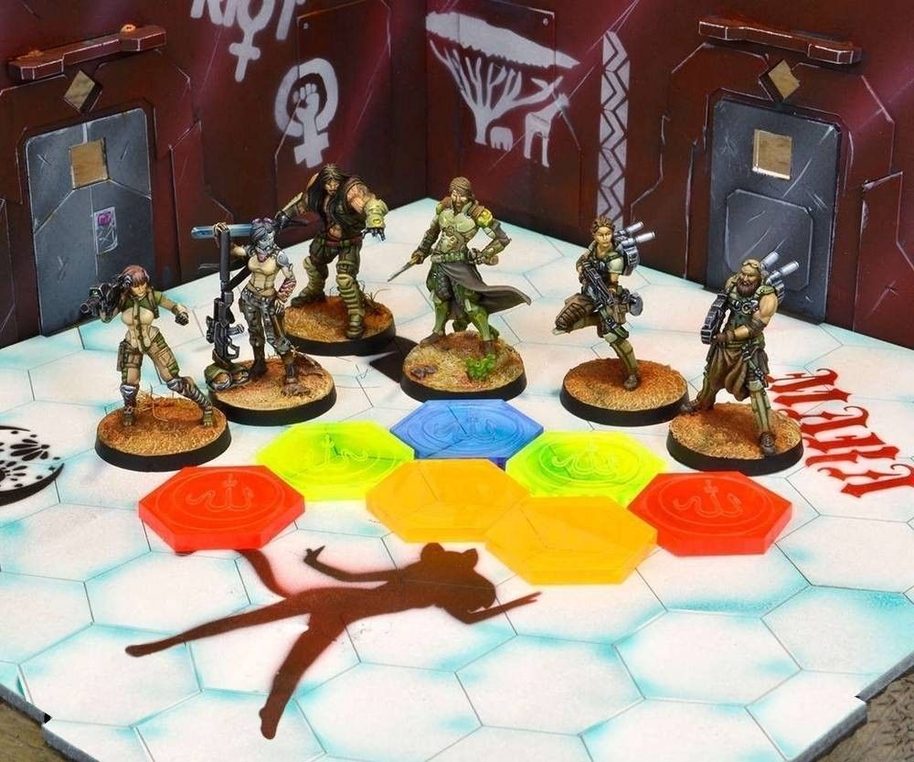 Infinity Sectorial GIANT Order Tokens Set Mercenaries Custom Meeple ...