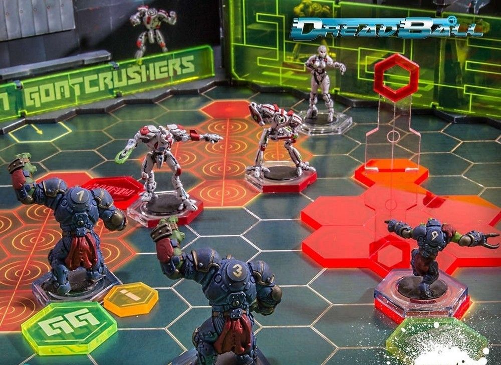 Dreadball Stadium Bundle (21 Pieces) Custom Meeple MAD00060LT | Wayland Games