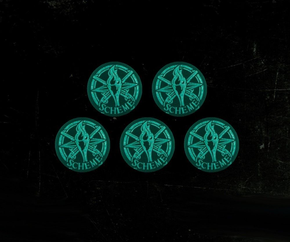 Explorer's Society M3E Scheme Tokens Custom Meeple | Wayland Games