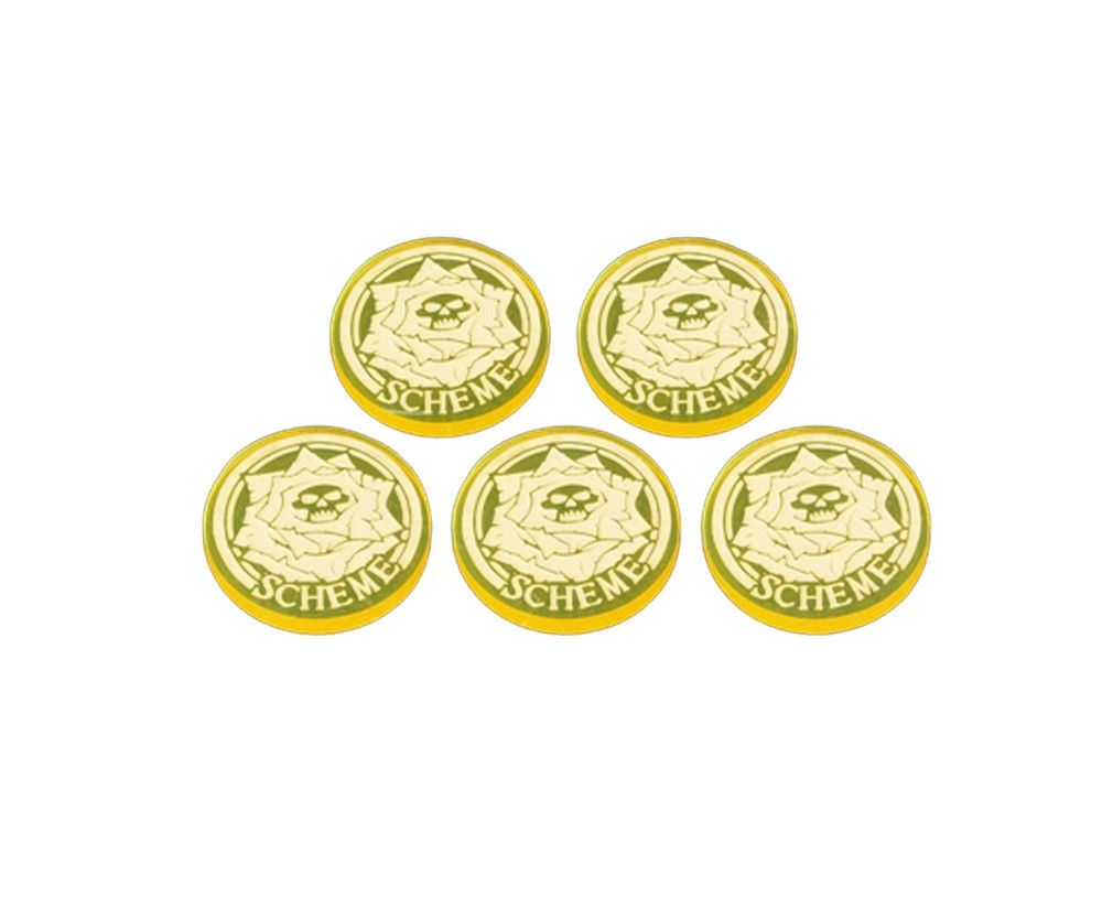 Outcast M3E Scheme Tokens Custom Meeple MLF01630TK-OUTCAST | Wayland Games Outcast M3E Scheme Tokens Custom Meeple MLF01630TK-OUTCAST | Wayland Games