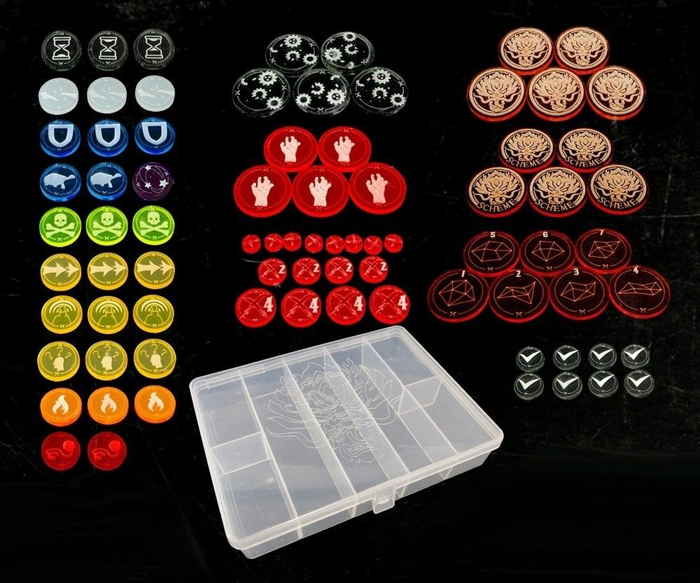 Ten Thunders M3E Deluxe Set - With Box Custom Meeple | Wayland Games