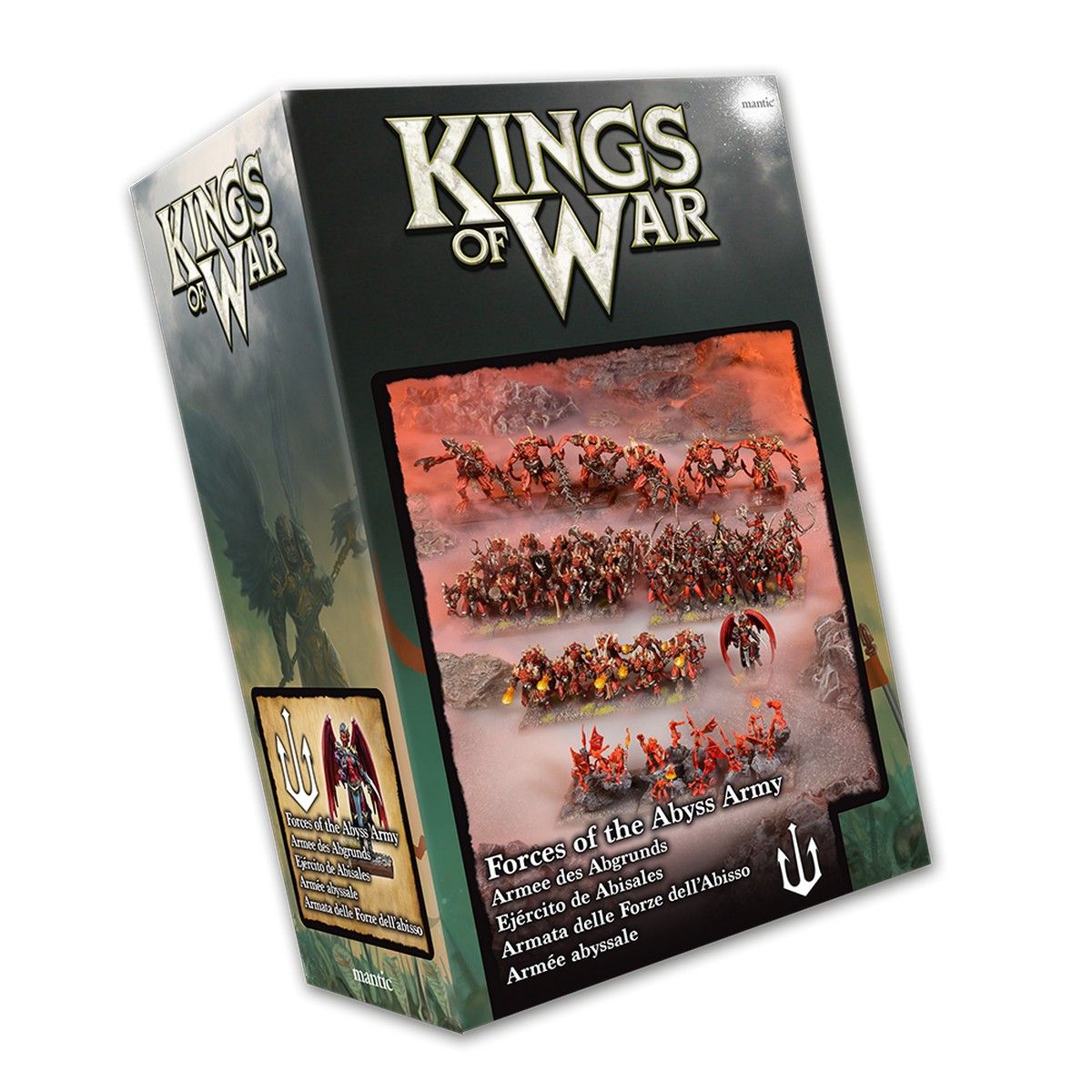 Kings of War: Forces of the Abyss Army (2024) Mantic Games | Wayland Games