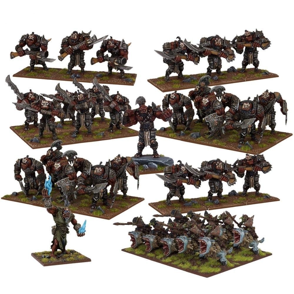 Kings of War: Ogre Mega Army Mantic Games Kings of War | Wayland Games
