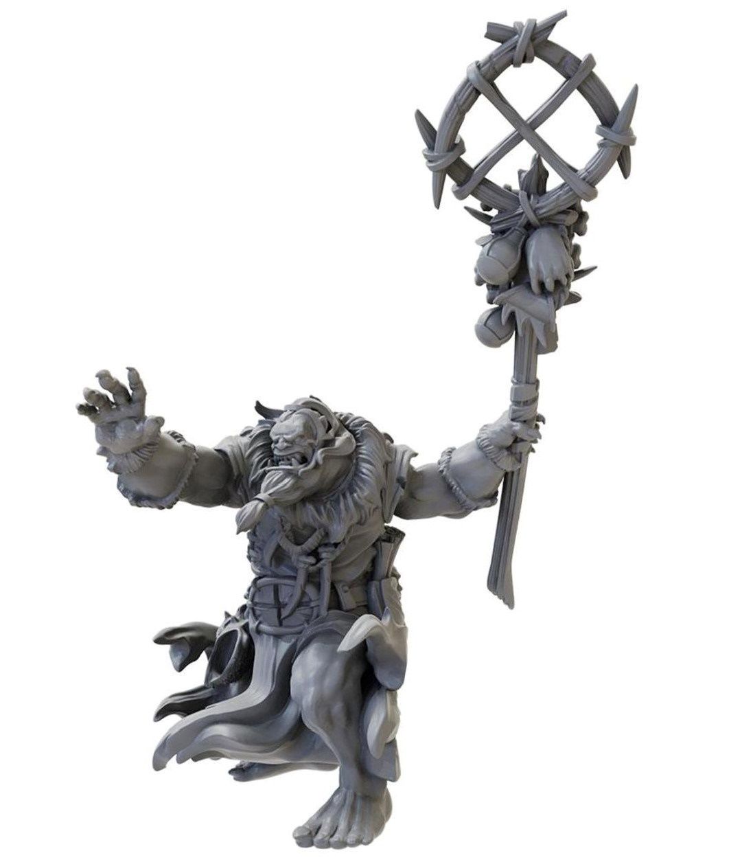 Kings of War: Ogre Warlock (2021) Mantic Games Direct Kings of War ...