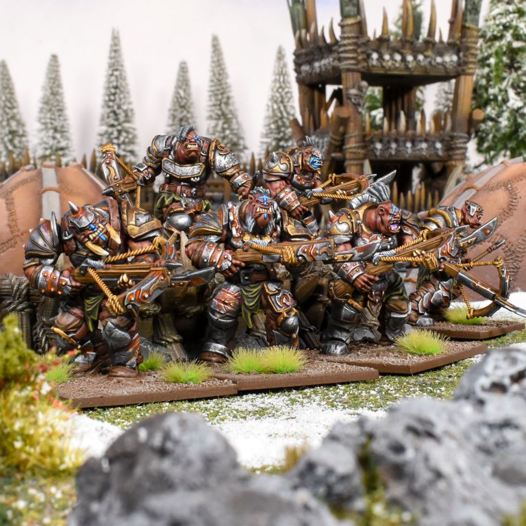 Kings of War: Ogre Shooters Horde Mantic Games Direct Kings of War ...