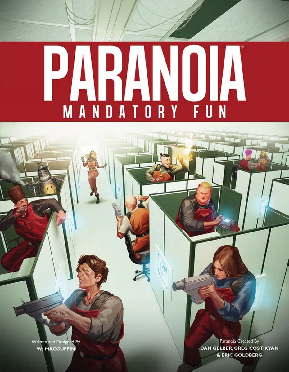 Paranoia RPG: Mandatory Fun Mongoose Publishing MGP15107 | Wayland Games