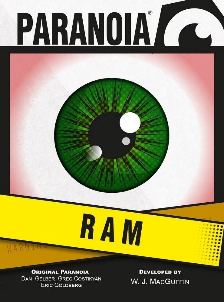 Paranoia RPG: The RAM Deck Mongoose Publishing MGP50009 | Wayland Games