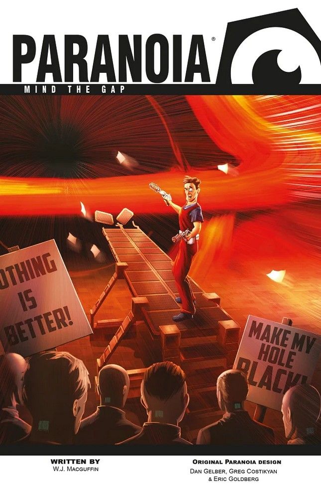 Paranoia RPG: Mind The Gap Mongoose Publishing MGP50017 | Wayland Games