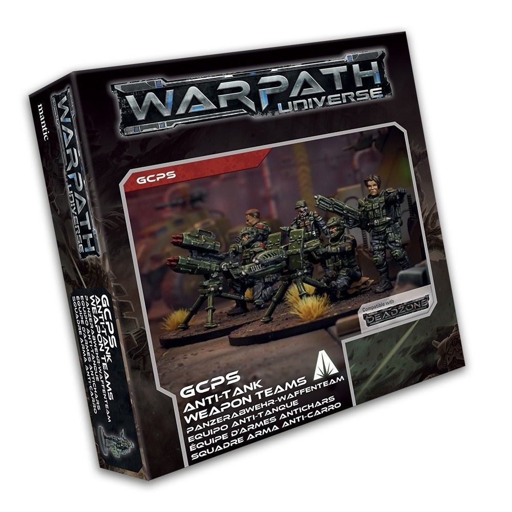 GCPS Anti Tank Weapons Teams Mantic Entertainment MGWPG302 | Wayland Games