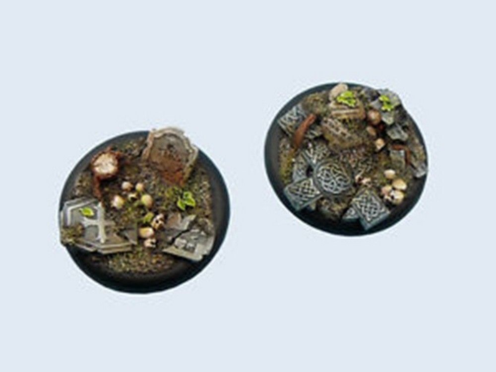 Micro Art Studio Graveyard Bases, WRound 50mm (1) | Wayland Games