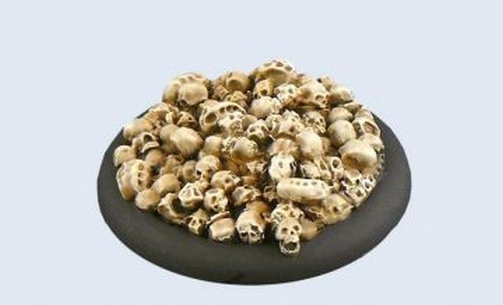 Micro Art Studio Skulls Bases, WRound 50mm (1) | Wayland Games