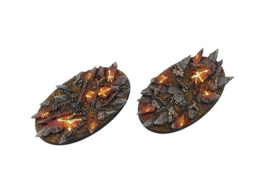Micro Art Studio Chaos Bases, Oval 90mm (2) | Wayland Games