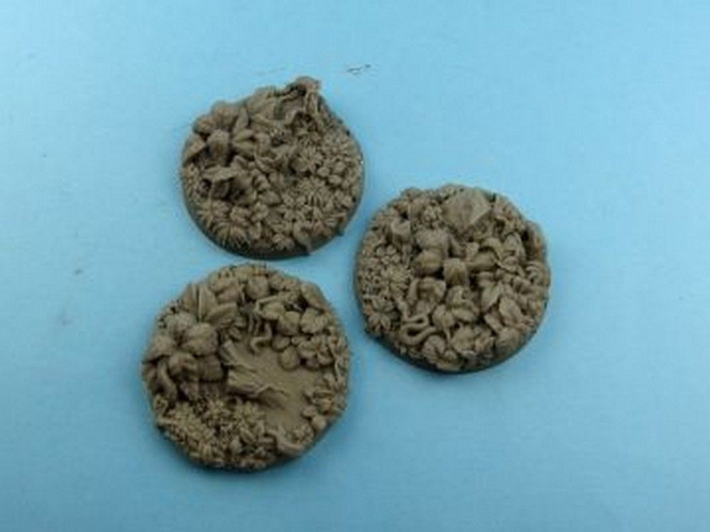 Micro Art Studio Jungle Bases, Round 50mm (2) | Wayland Games