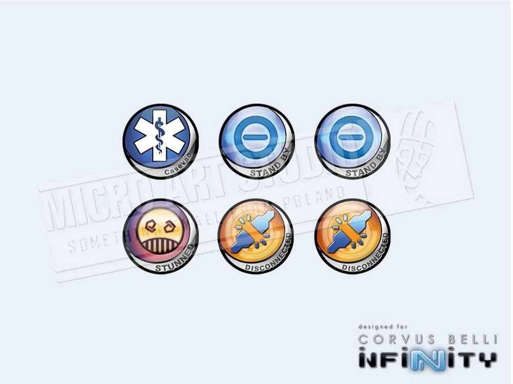 Infinity Token Set Effects03 (6) Micro Art Studio P00153 | Wayland Games
