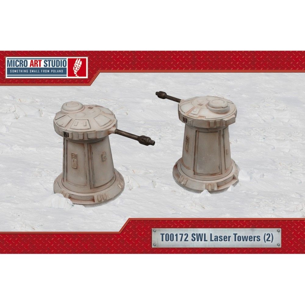 SWL Laser Towers Micro Art Studio T00172 | Wayland Games