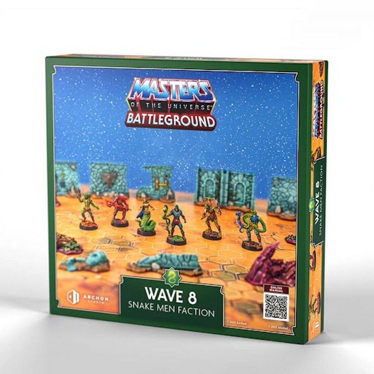 Masters of the Universe Battleground Wave 8: Snake Men Faction - Engli | Wayland Games