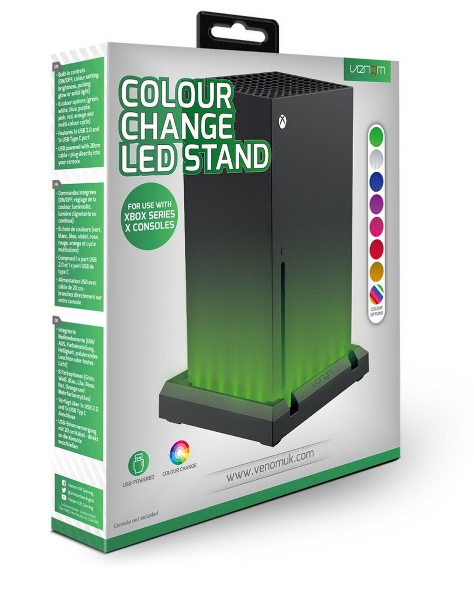 Colour Stand LED Stand - XBSX VENOM LTD VEN011 | Wayland Games