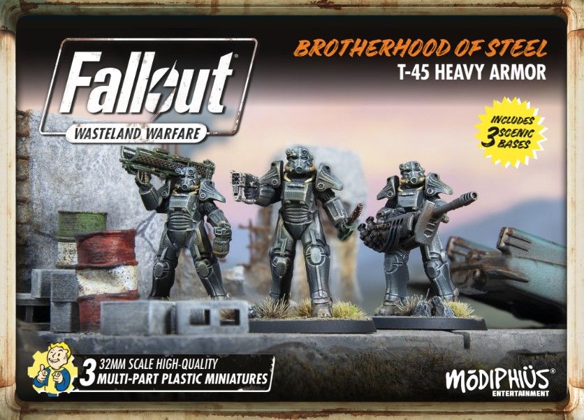 Fallout: Wasteland Warfare - Brother of Steel: Heavy Armour (T45 ...