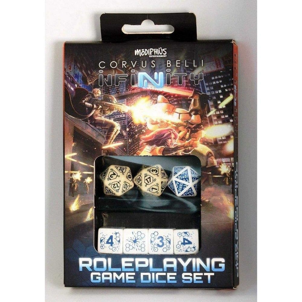 Infinity: Aleph Dice Set Modiphius Entertainment MUH050492 | Wayland Games