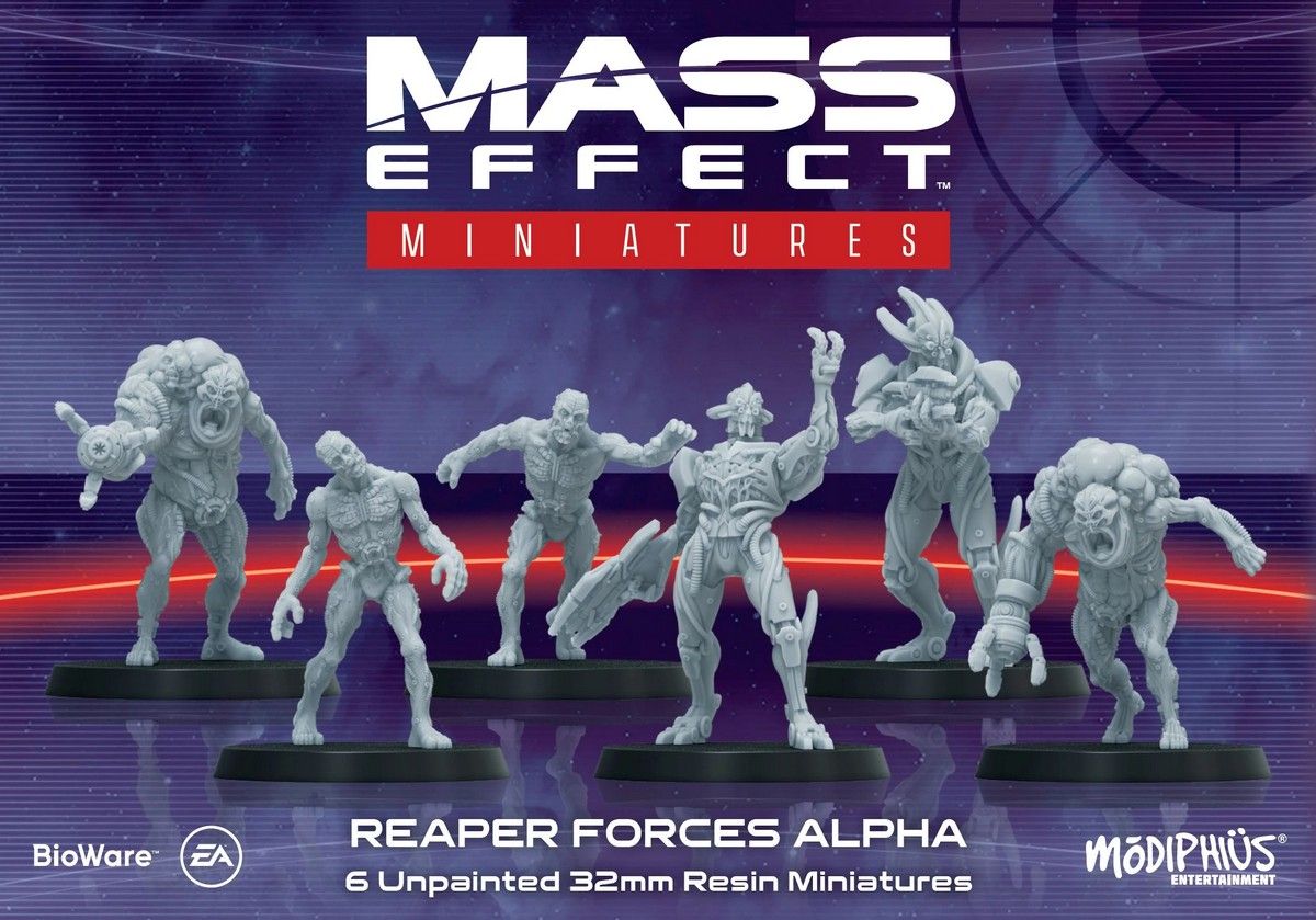 Mass Effect Miniatures - Reaper Forces Alpha Modiphius Entertainment ...