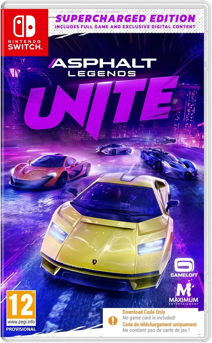 Asphalt Legends UNITE: Supercharged Edition (CIB) - Nintendo Switch ...