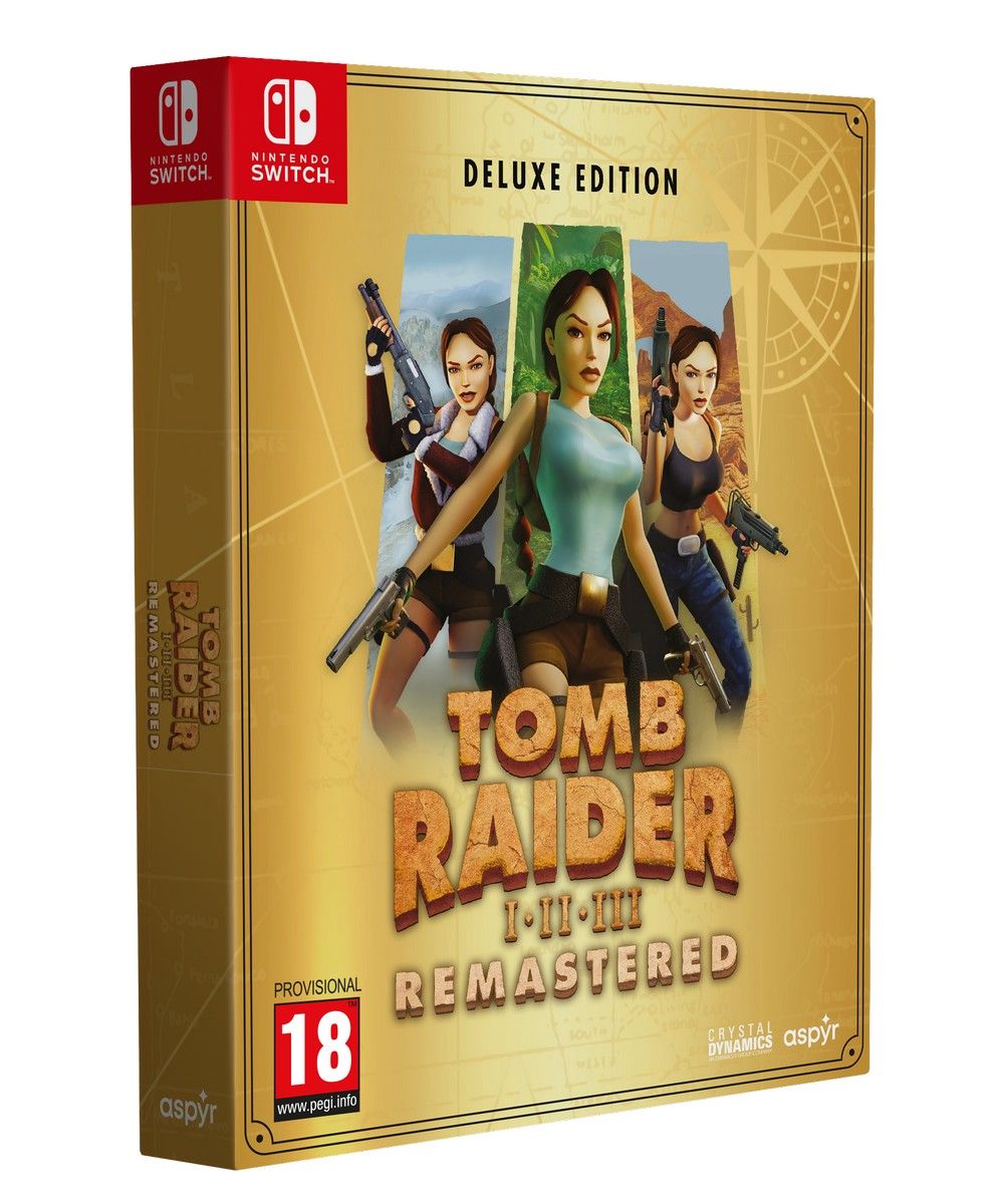 Tomb Raider I-III Remastered Starring Lara Croft: Deluxe Edition ...