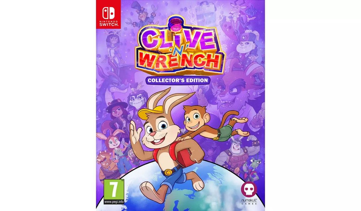 Clive 'N' Wrench Collectors Edition - Nintendo Switch | Wayland Games