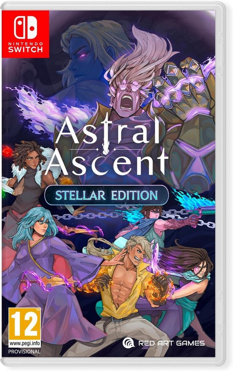 Astral Ascent Stellar Edition Nintendo Switch NSKEPLRAG32041 Red Art ...